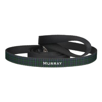 Custom Clan Murray Plaid Dog Leash | Zazzle
