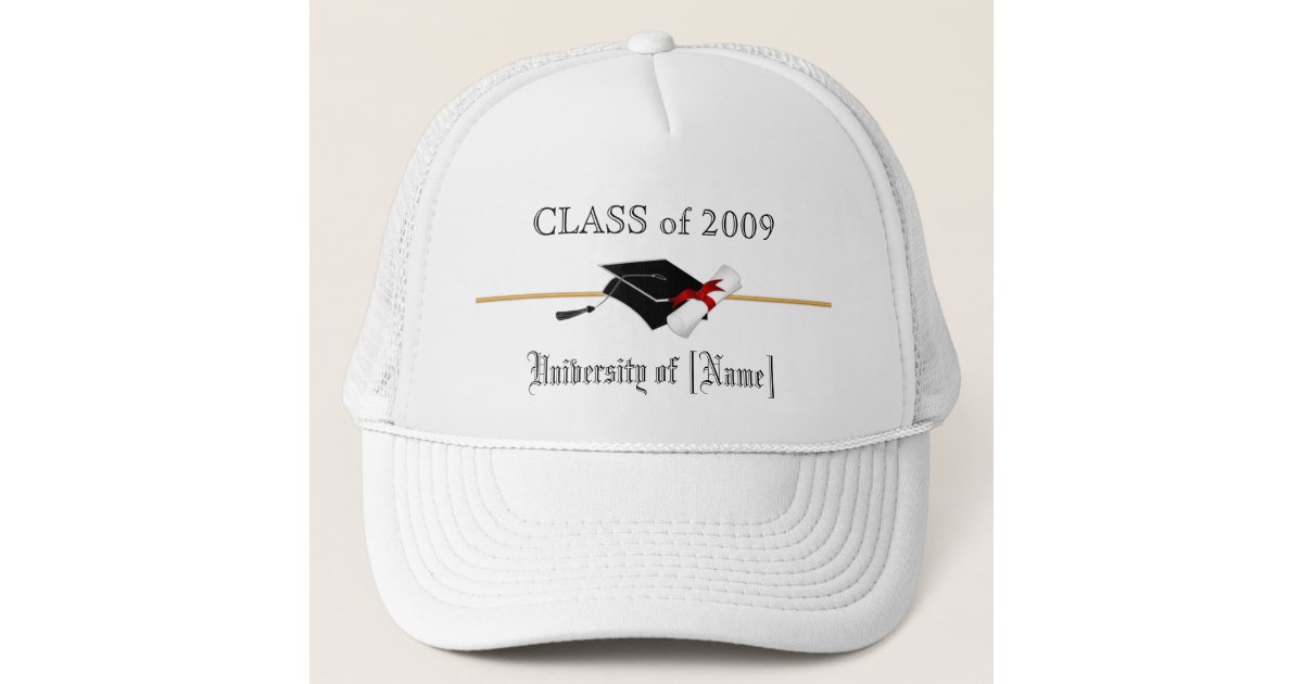 Custom Class of 2009 - Graduation Hat | Zazzle
