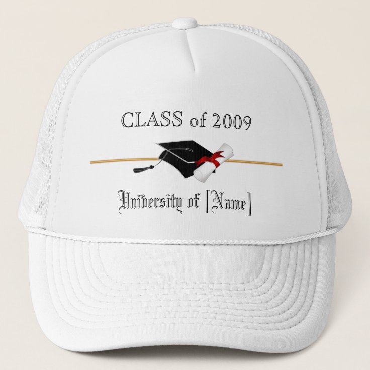 Custom Class of 2009 - Graduation Hat | Zazzle
