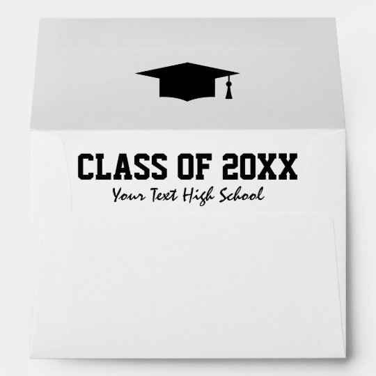 Custom class of graduation party envelopes | Zazzle.com