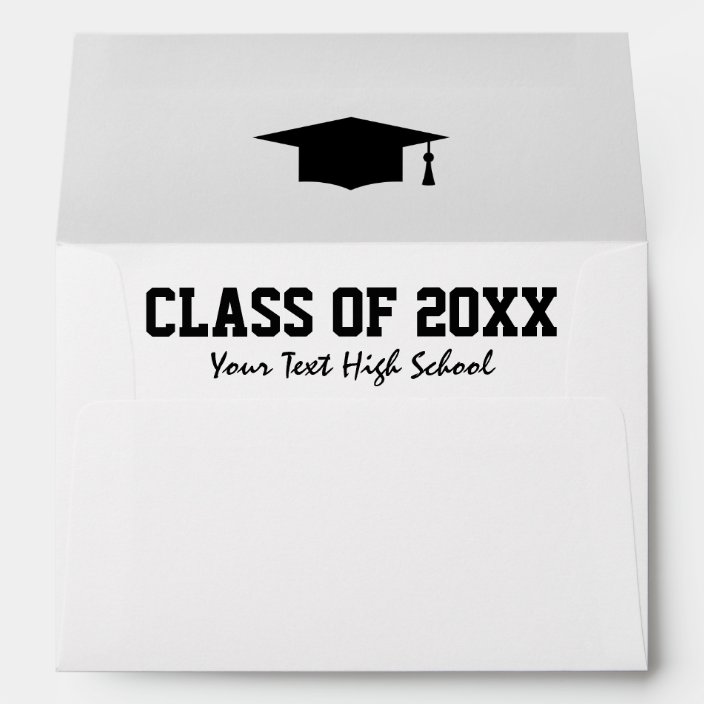 Custom class of graduation party envelopes | Zazzle.com