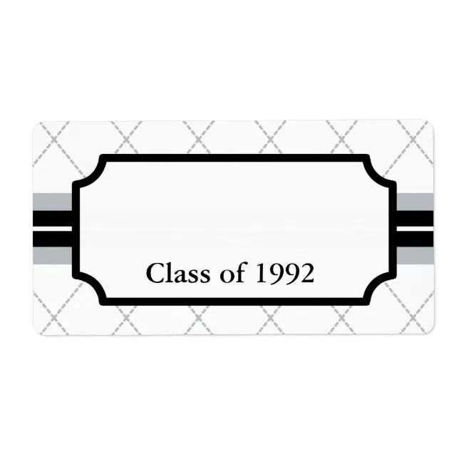 Custom Class Reunion Conference Name Tags Labels | Zazzle