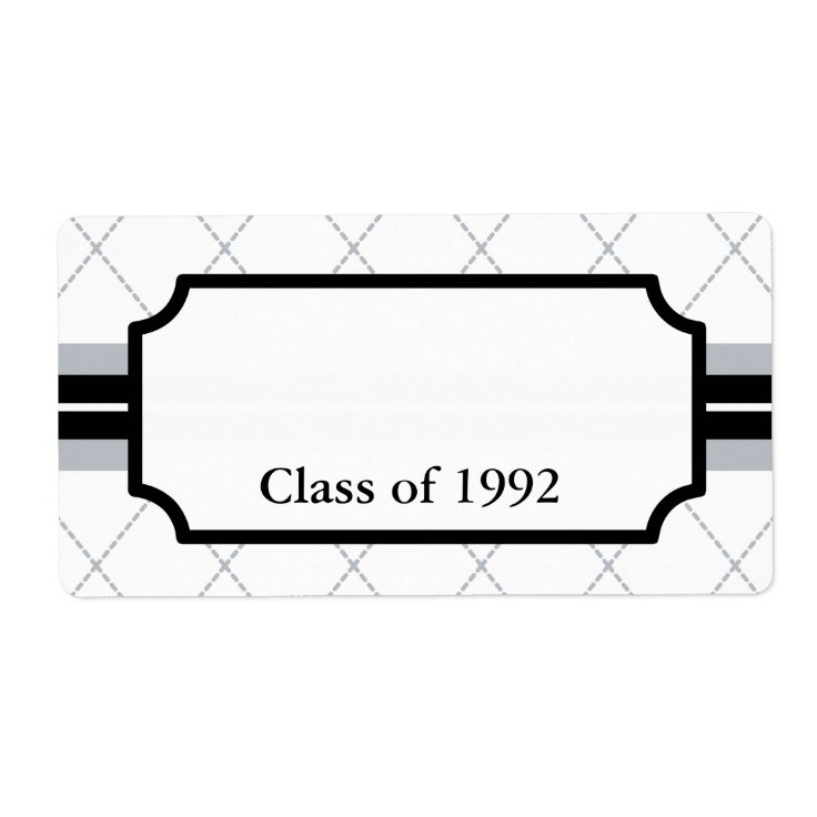 Custom Class Reunion Conference Name Tags Labels | Zazzle