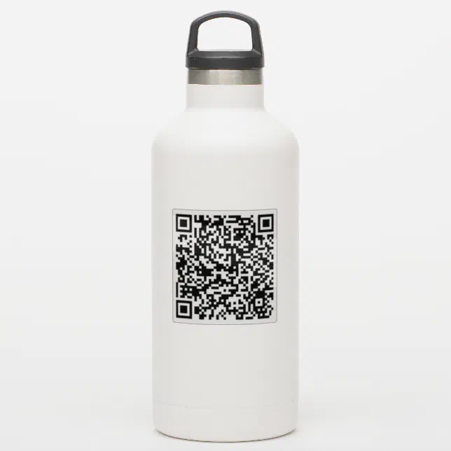 Custom Clear Qr Code Stickers | Zazzle