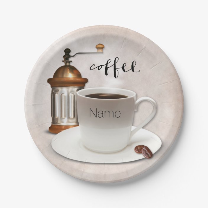 Custom Coffee Plates | Zazzle.com