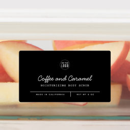 Custom Color Add Logo Script Lines Product Labels | Zazzle