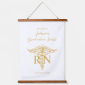 Custom Color BSN RN Nurse Graduation Party Sign Hanging Tapestry | Zazzle