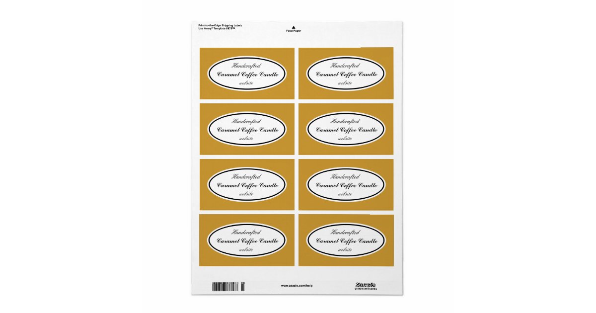 Custom Color Business Labels | Zazzle.com