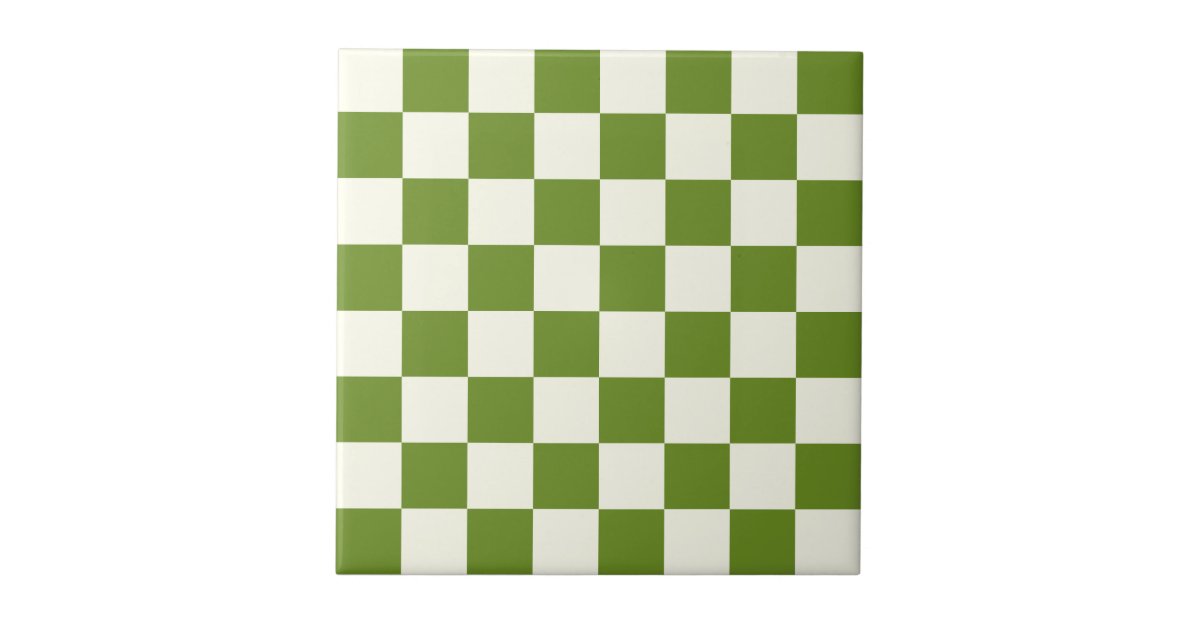Custom Color Chess Board Ceramic Tile | Zazzle