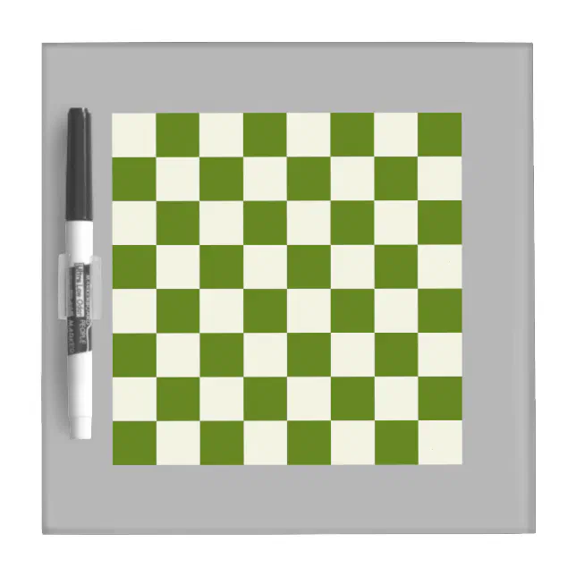 Custom Color Chess Board | Dry Erase Whiteboard | Zazzle