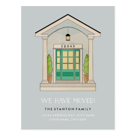 Home Sweet Home Moving Announcement Postcard | Zazzle.com