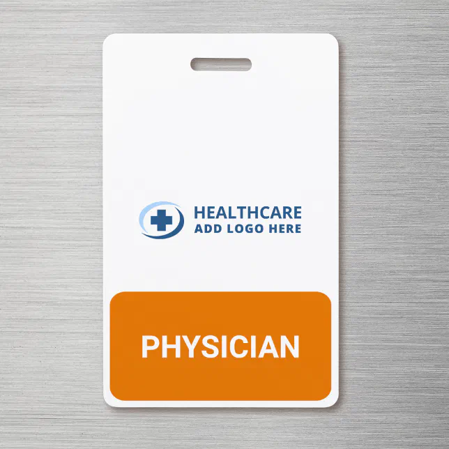 Custom Color Medical Role Recognition Companion Badge | Zazzle