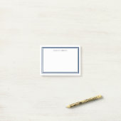 Custom Color Modern Classic Borders Personalized Post-it Notes | Zazzle