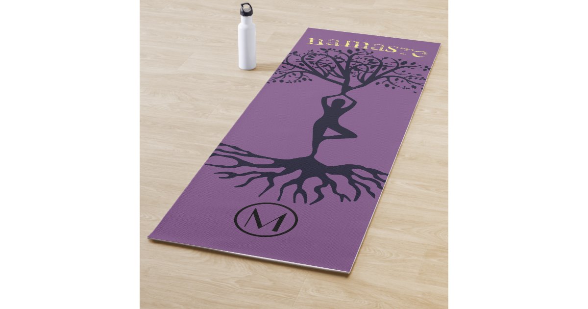 Custom Color Personalised Yoga Mat | Zazzle
