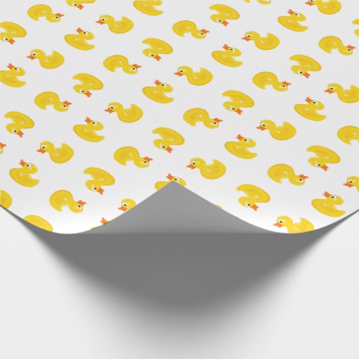 Custom Color, Rubber Duck Wrapping Paper | Zazzle