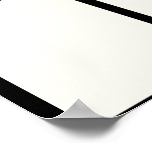 Custom color top performer of month display poster | Zazzle