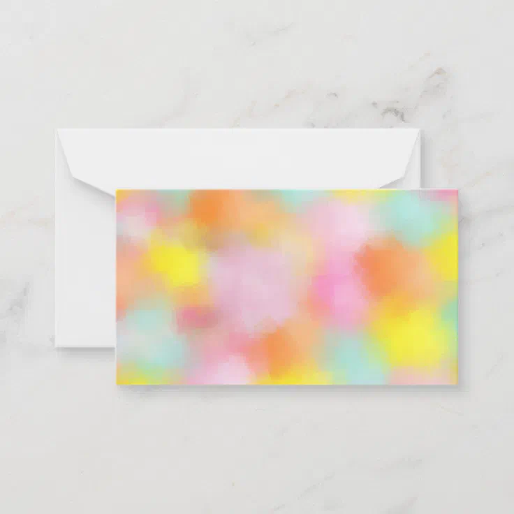 Custom Colorful Abstract Blank Template Elegant | Zazzle