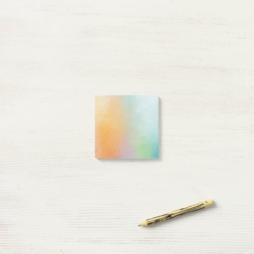 Custom Colorful Blank Elegant Modern Template Post-it Notes | Zazzle