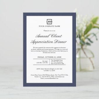 Custom Company Business Corporate Event Party Invitation | Zazzle