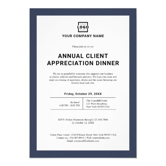 Custom Company Business Corporate Event Party Invitation | Zazzle.com