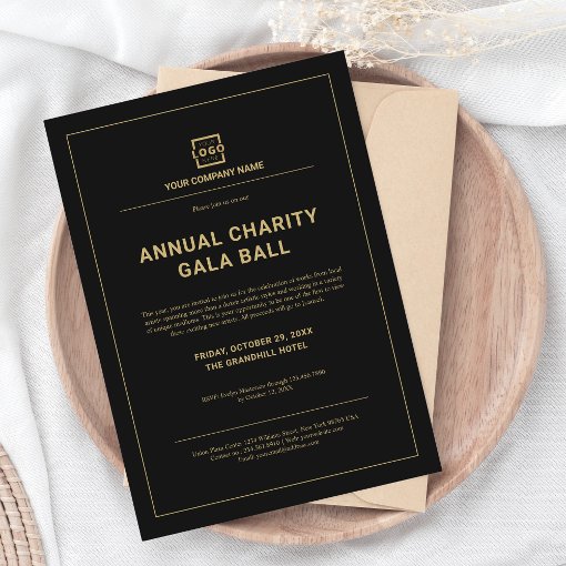 Custom Company Business Corporate Event Party Invitation | Zazzle