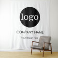 Custom Company business Logo Backdrop For Events | Zazzle