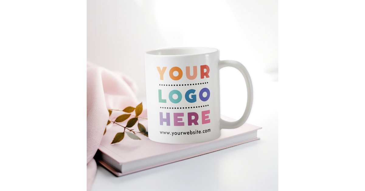 Custom Company Business Logo Branded Coffee Mug | Zazzle Custom Company Business Logo Branded Coffee Mug | Zazzle