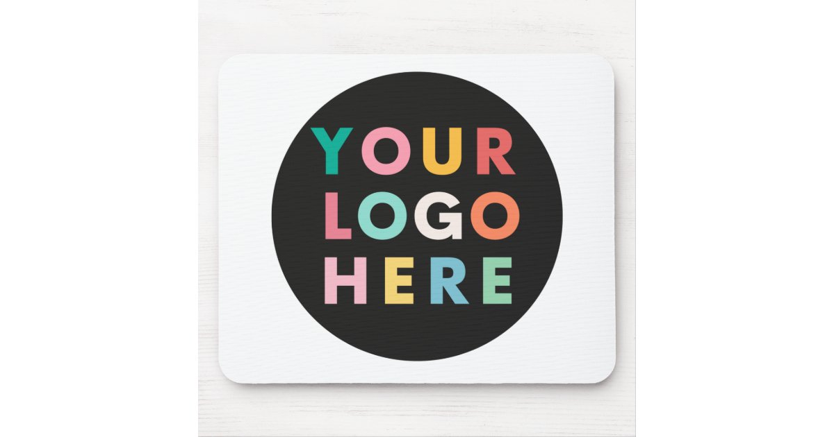 Custom Company Business Logo Branded Mouse Pad | Zazzle