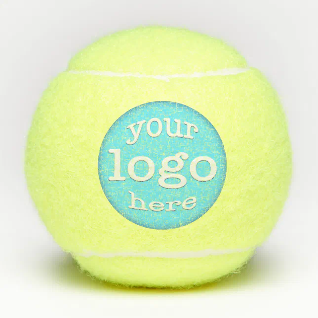 Custom Company Business Logo Corporate Tournament Tennis Balls | Zazzle