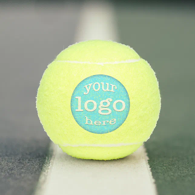 Custom Company Business Logo Corporate Tournament Tennis Balls | Zazzle