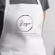 Custom Company Business Logo Promotional Adult Apron | Zazzle