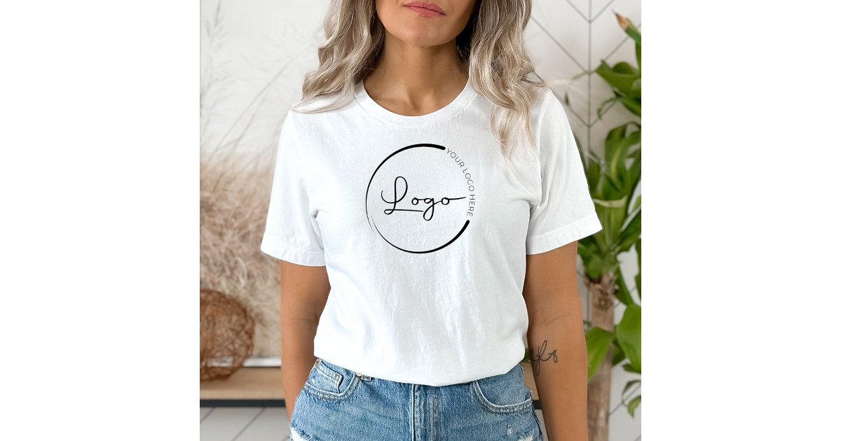 Custom Company Business Logo Promotional T-Shirt | Zazzle Custom Company Business Logo Promotional T-Shirt | Zazzle