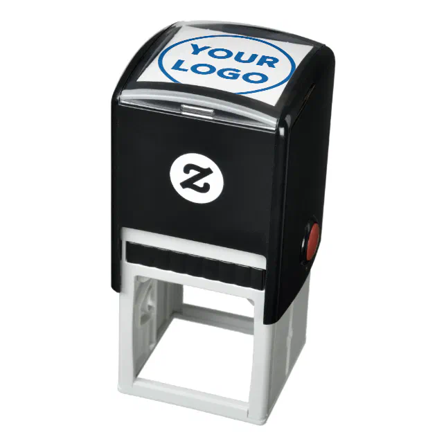 Custom Company Business Logo Self-inking Stamp | Zazzle