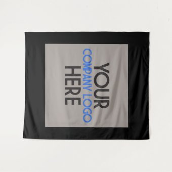 Custom Company Business Trade Show Logo Backdrop | Zazzle