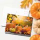 Custom Company Happy Thanksgiving Fall Pumpkin Holiday Postcard | Zazzle