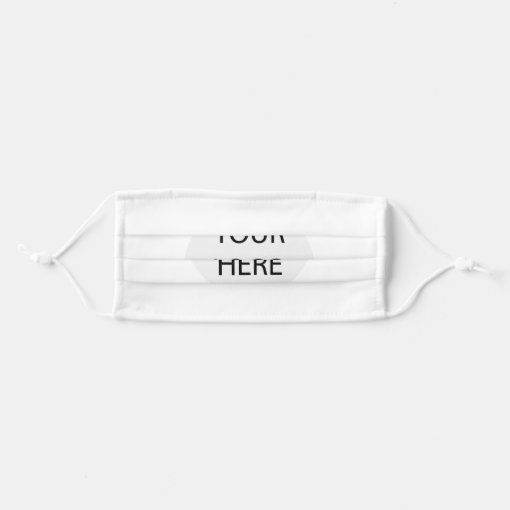 Custom Company Logo Adult Cloth Face Mask | Zazzle