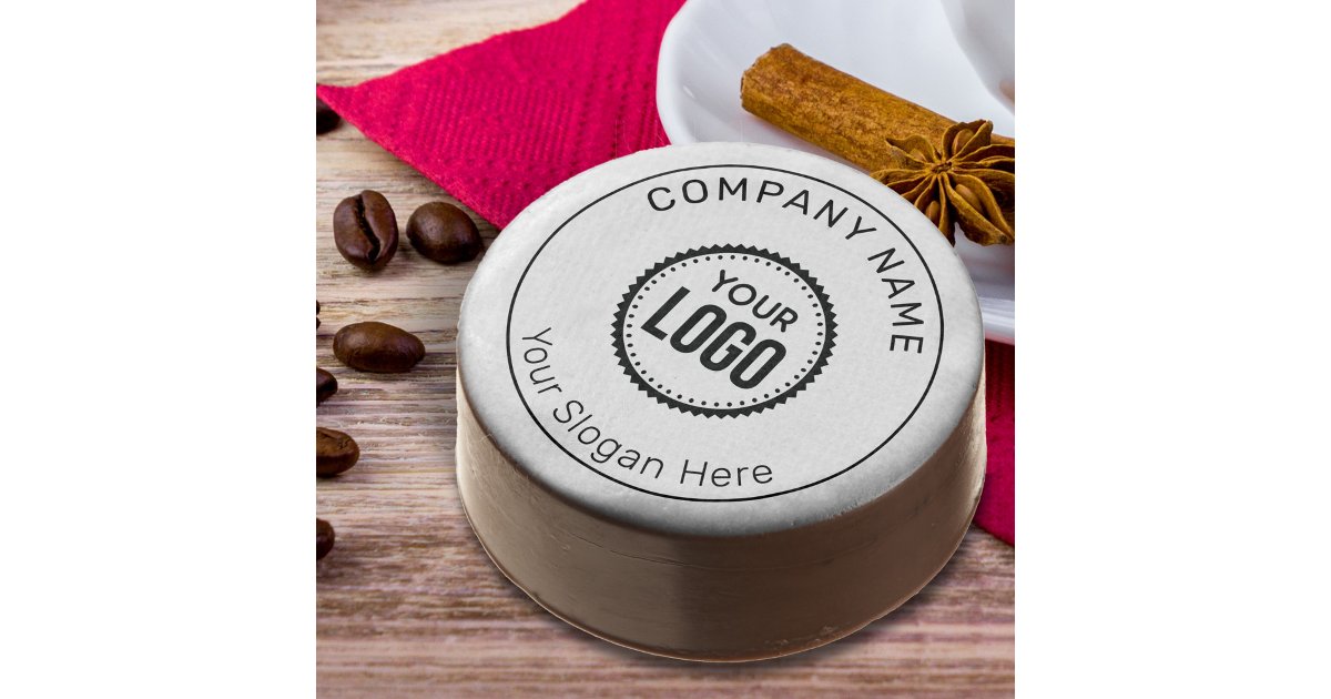 Custom Company Logo And Slogan With Promotional Chocolate Covered Oreo ...