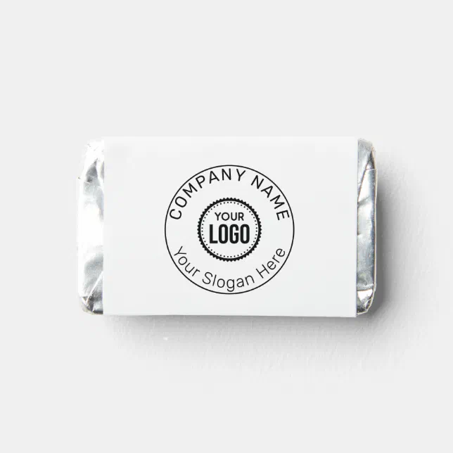 Custom Company Logo And Slogan With Promotional Hershey's Miniatures ...