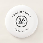 Custom Company Logo And Slogan With Promotional Wham-O Frisbee | Zazzle