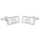 Custom Company Logo and Text Cufflinks Template | Zazzle
