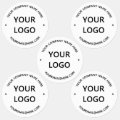 Custom Company Logo and Text Your Business Labels | Zazzle