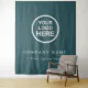 Custom Company Logo Backdrop For Events Tapestry | Zazzle