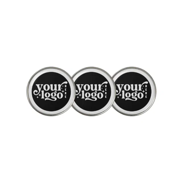 Custom Company Logo Branded Business Golf Ball Marker | Zazzle