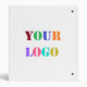 Custom Company Logo Business Binder - Choose Color | Zazzle