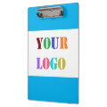 Custom Company Logo Business Clipboard Your Colors | Zazzle