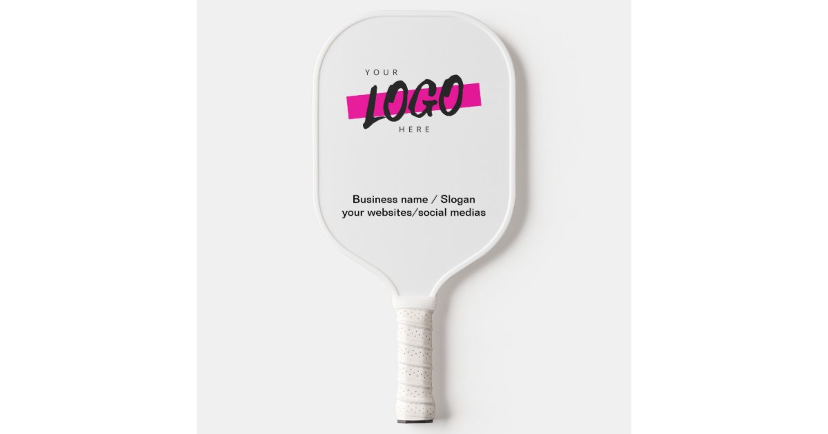 Custom Company Logo Business Corporate Promotional Pickleball Paddle ...