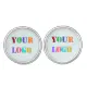 Custom Company Logo Business Cufflinks Template | Zazzle