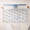 Custom Company Logo Business Desk Mat Your Colors | Zazzle