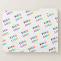 Custom Company Logo Business File Folder Template | Zazzle