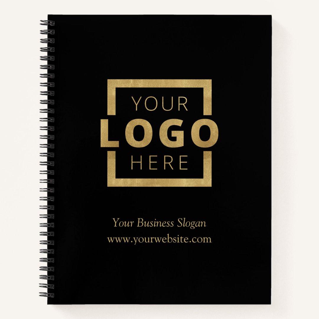 Custom Company Logo Business Promotional Gift Notebook | Zazzle